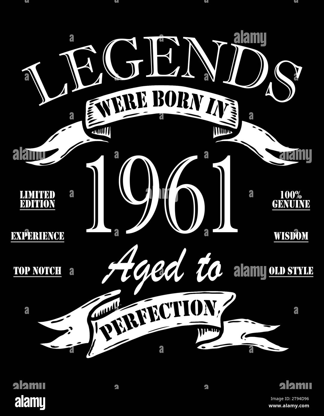 Birthday typography Black and White Stock Photos & Images - Alamy