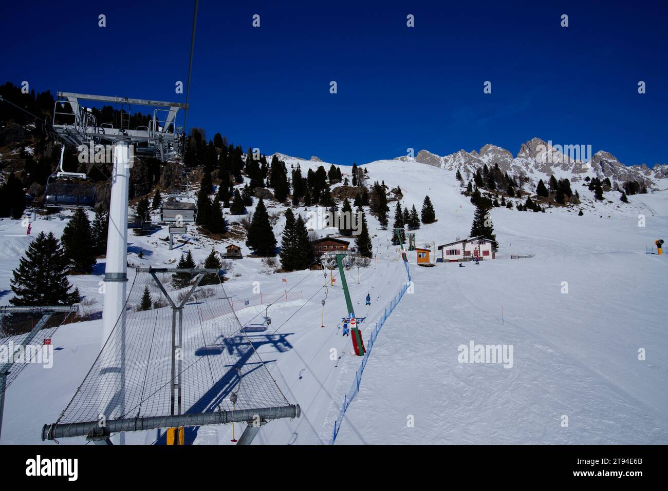 chairlift ski, area Passo San Pellegrino-Falcade, Tre Valli,Pala Group ...