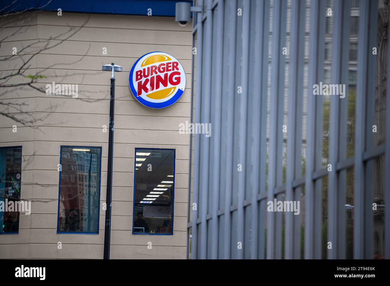 Burger king new york hi-res stock photography and images - Alamy