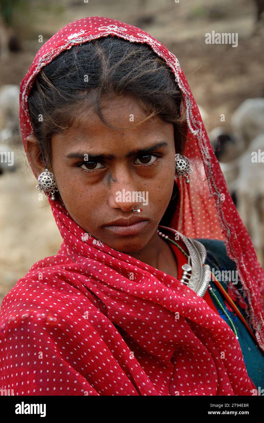 The Banjara women in their ancient mode of dress and jewellery is ...