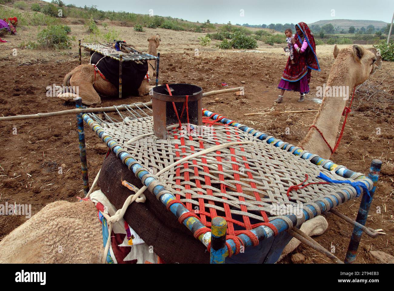 The Banjara women in their ancient mode of dress and jewellery is ...