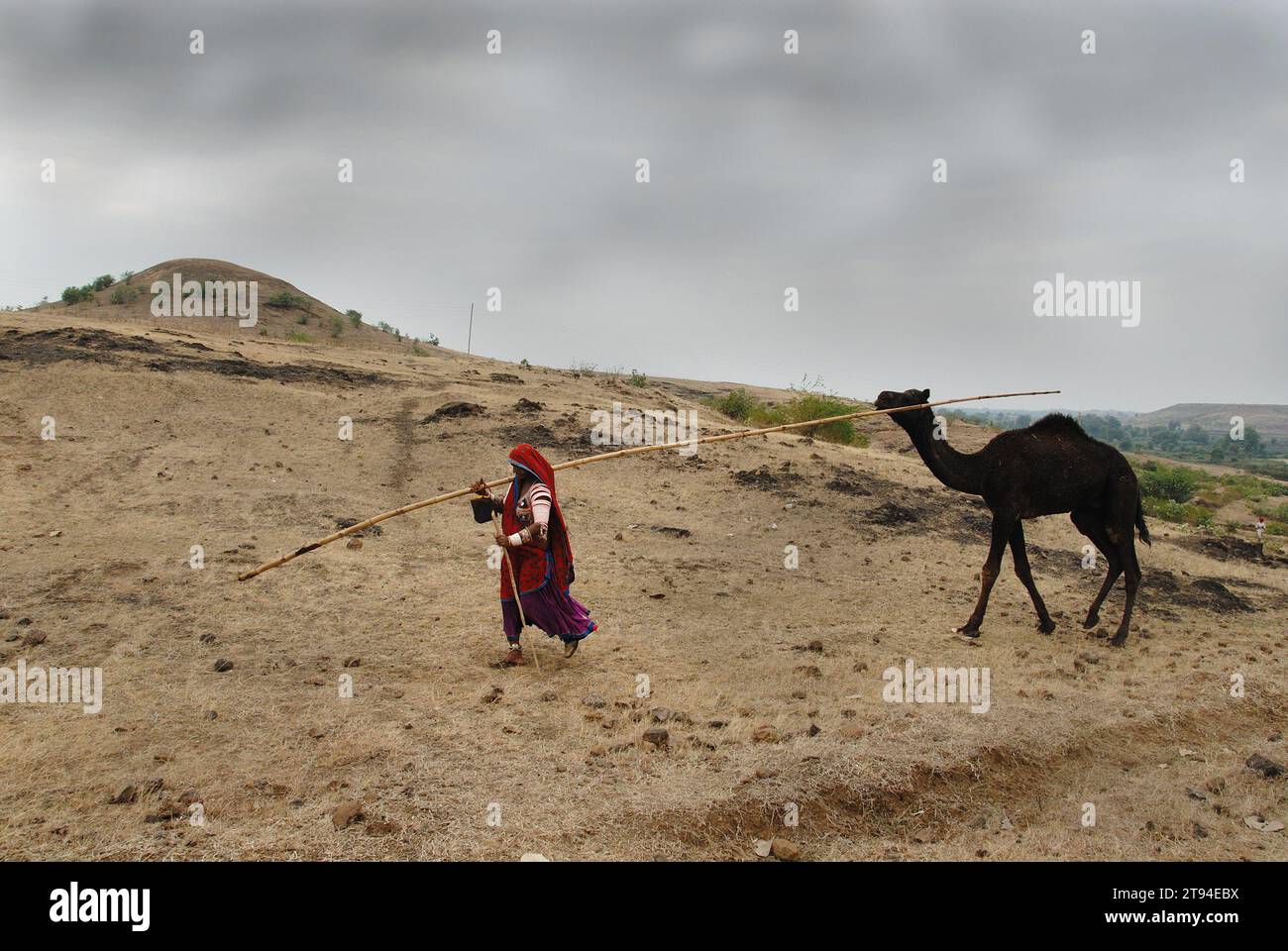 The Banjara women in their ancient mode of dress and jewellery is ...