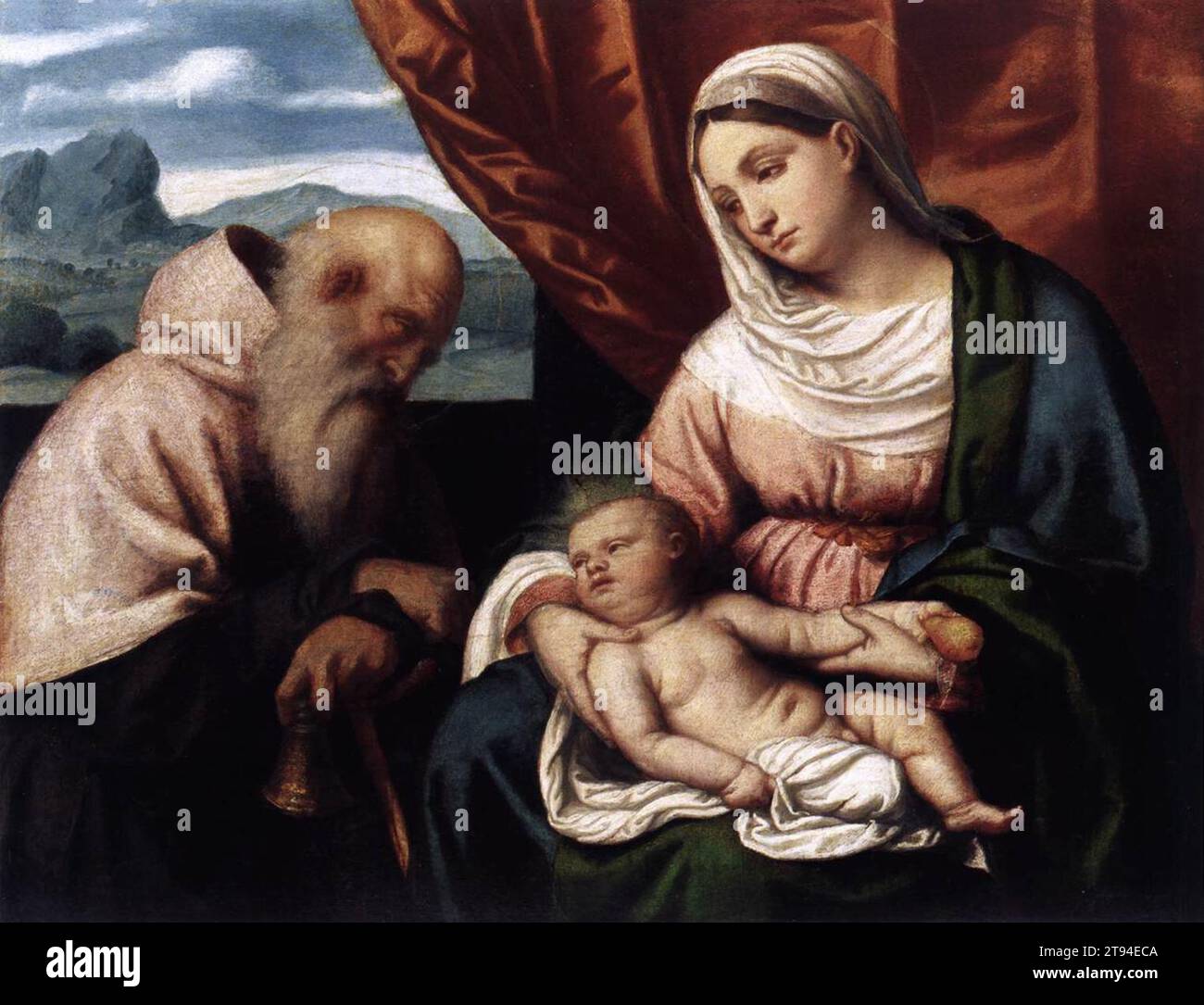 Moretto da brescia madonna hi-res stock photography and images - Alamy