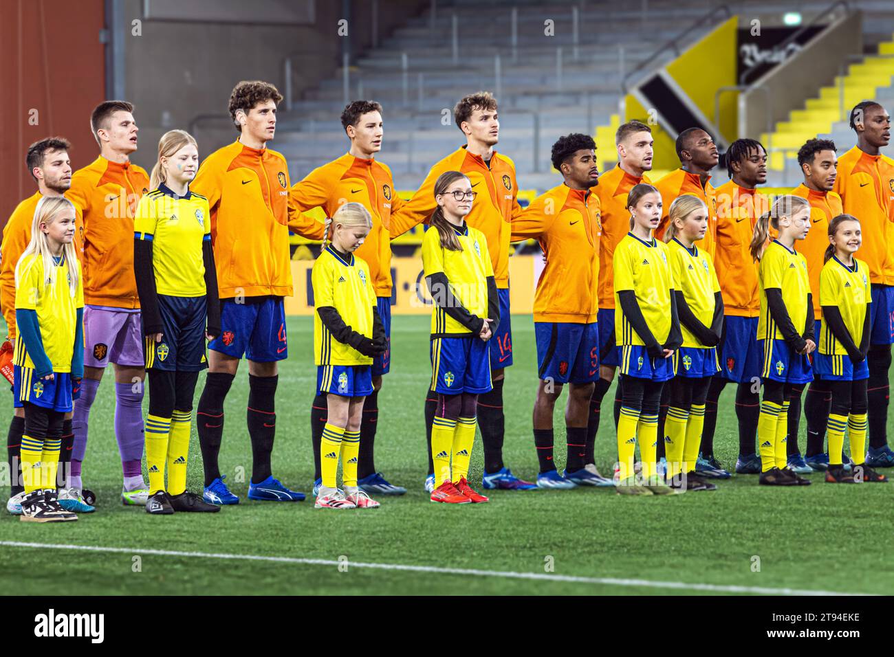 Professional football u21 euro qualification hi-res stock photography ...