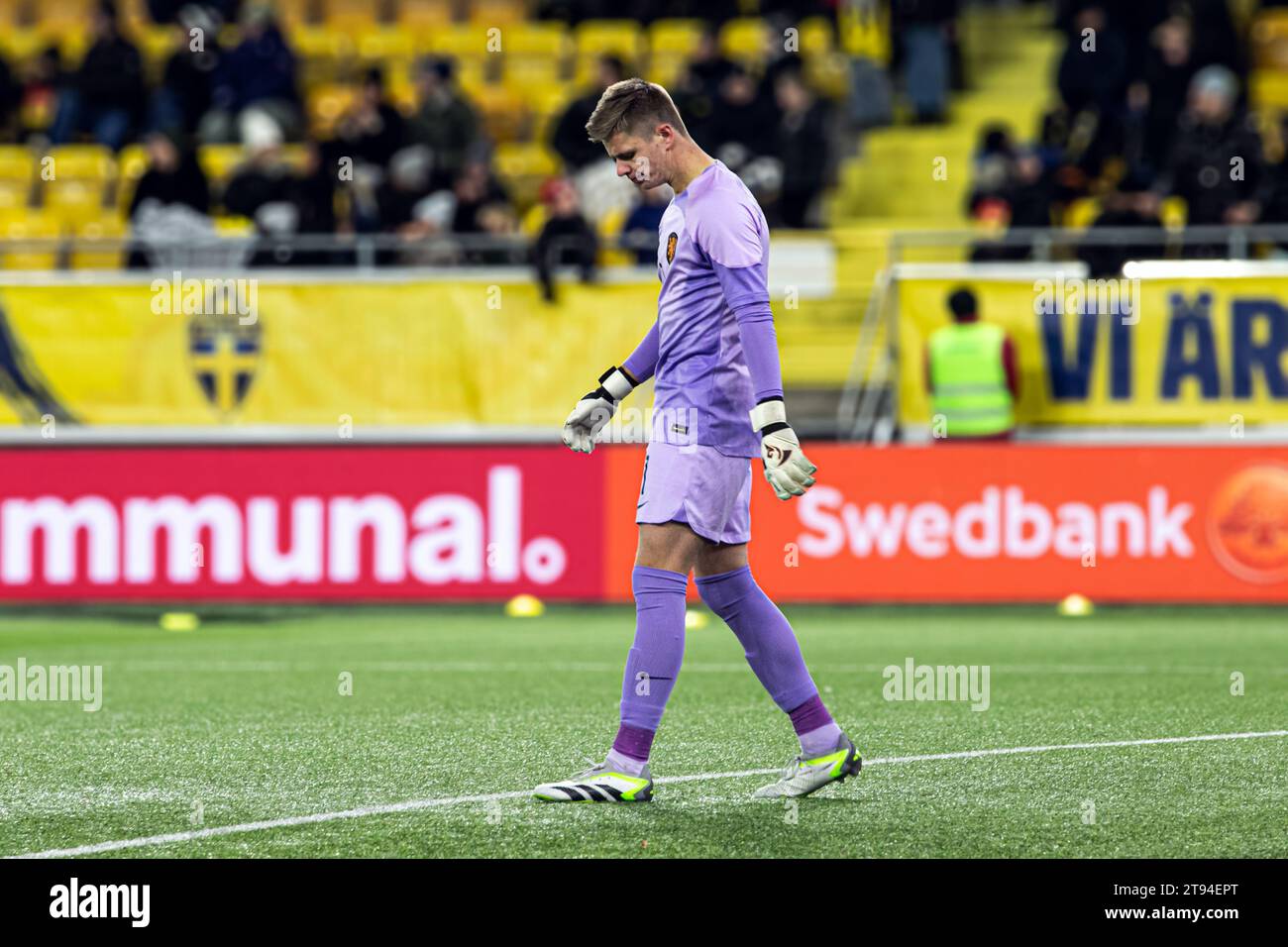 Boraas, Sweden. 20th, November 2023. Goalkeeper (1) Calvin Raatsie of ...