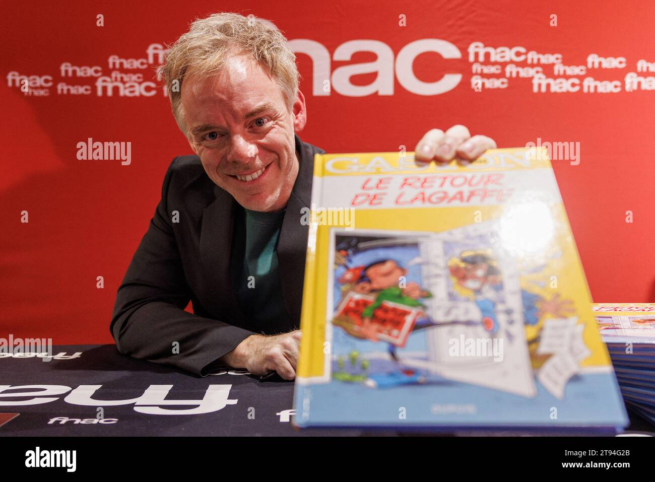 Paris, France. 22nd Nov, 2023. Canadian comic strip artist Marc ...