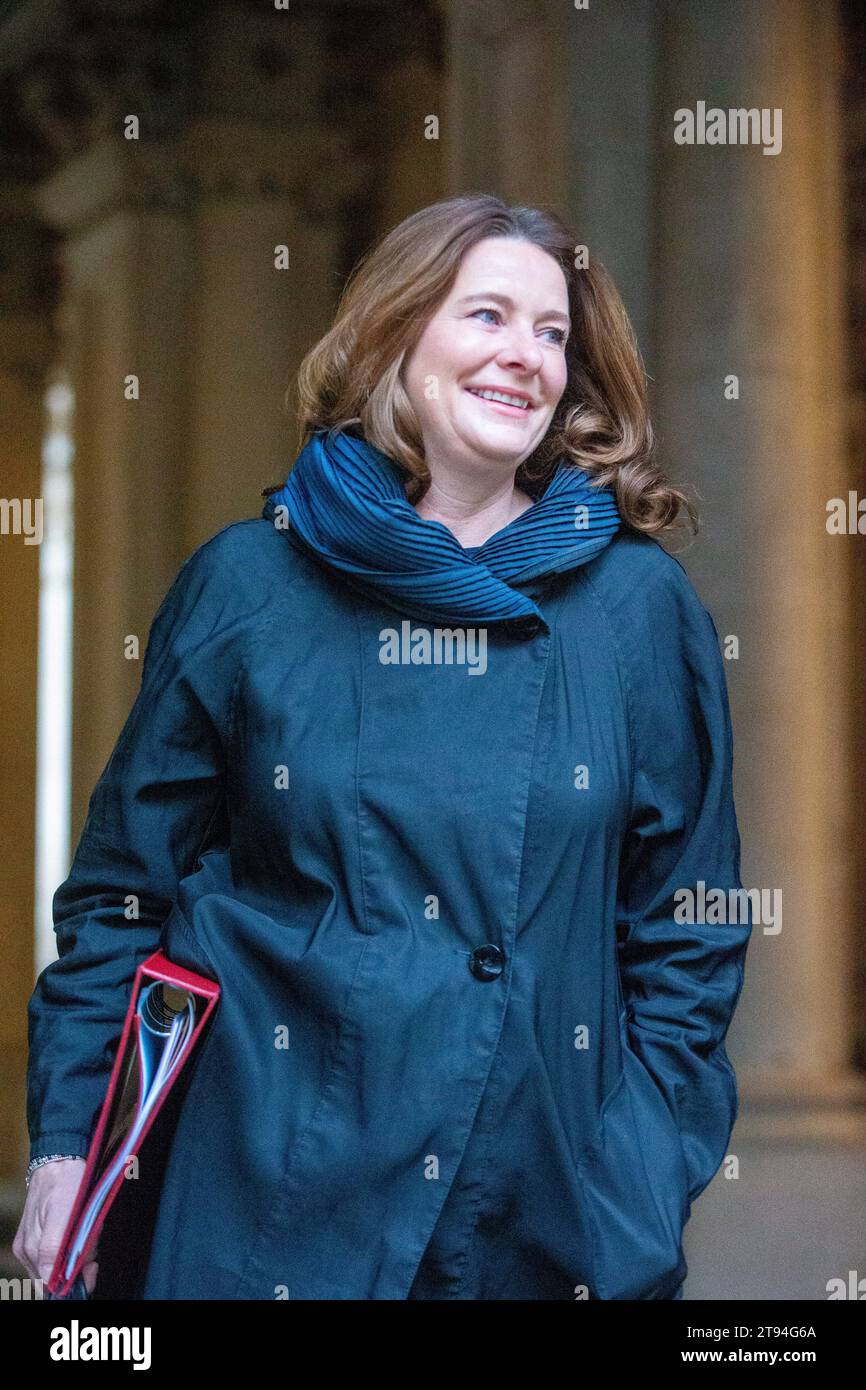 London, England, UK. 22nd Nov, 2023. Secretary of State for Education ...