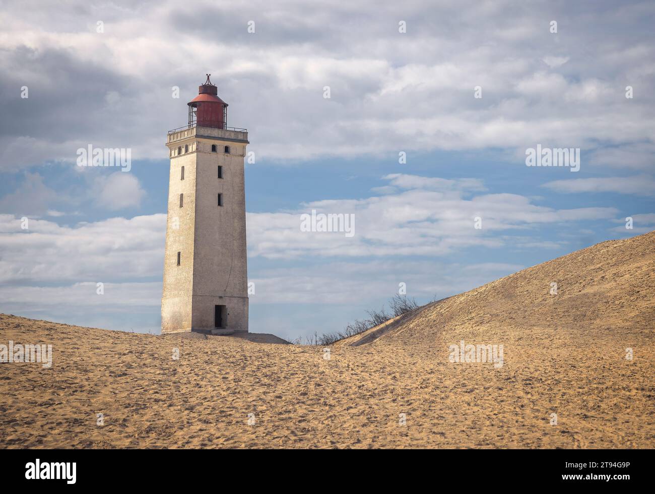 Famous Rubjerg Knude Lighthouse in Denmark Stock Photo - Alamy