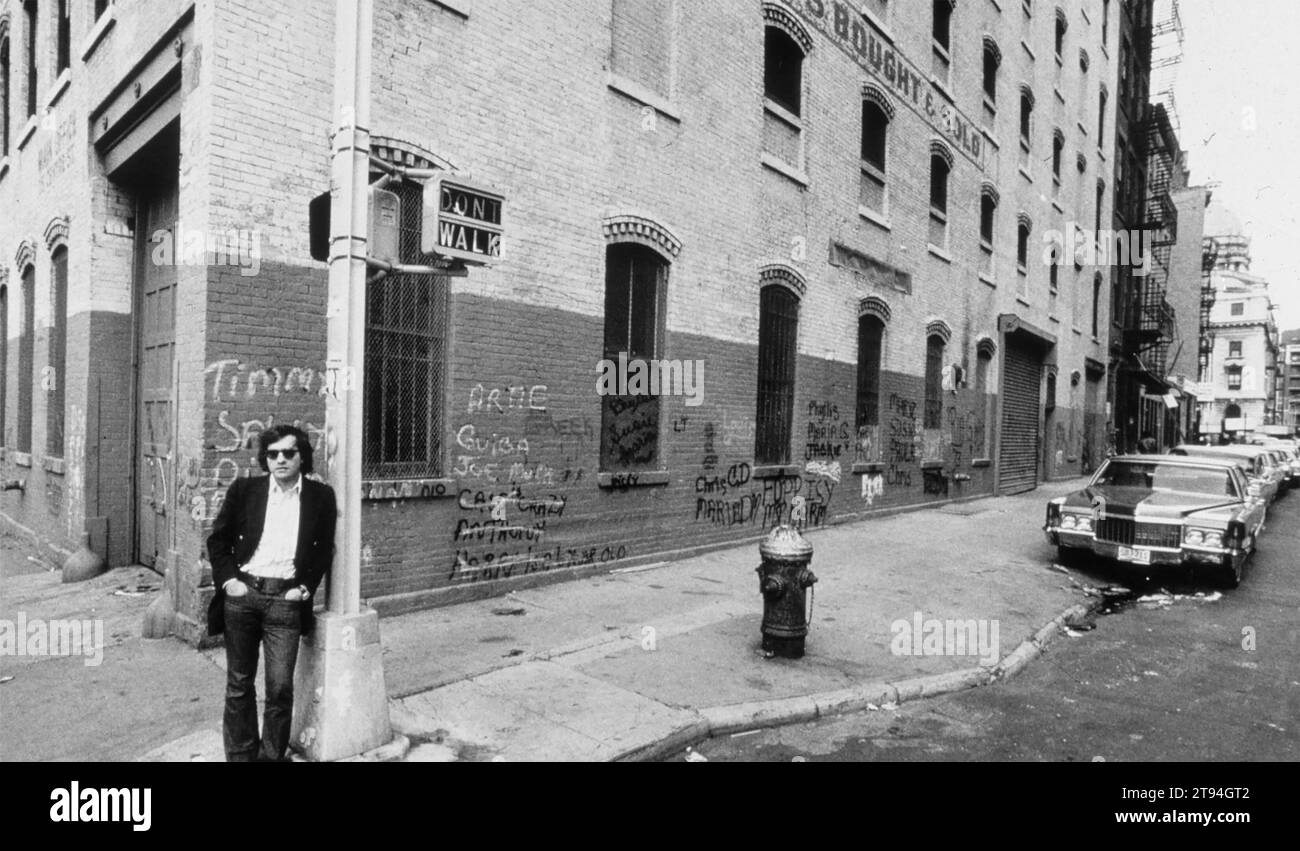 MEAN STREETS 1973 Warner Bros. film with Martin Scorsese Stock Photo ...