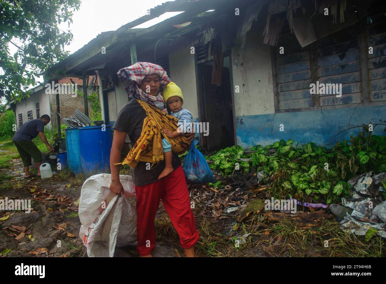Portrait of the indigenous Karo people, Nurhalimah Br Sembiring Milala ...