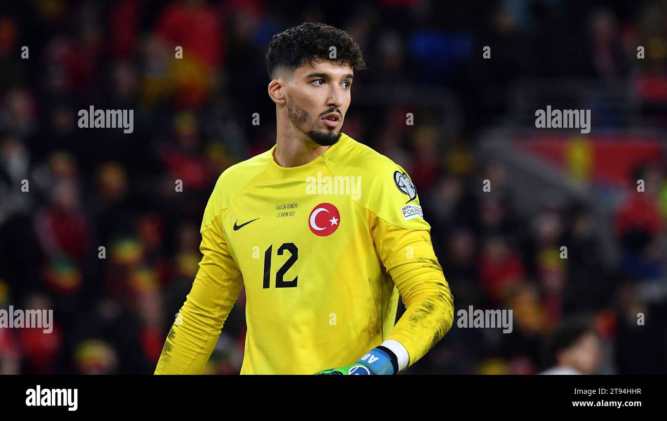 Turkey's Altay Bayindir during the Euro 2024 group D qualifying soccer ...