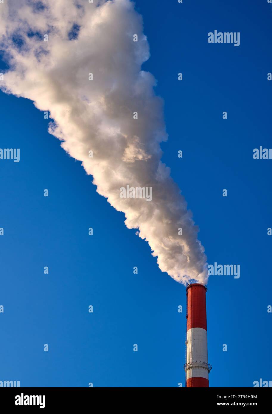 Steam smokestack hi-res stock photography and images - Alamy