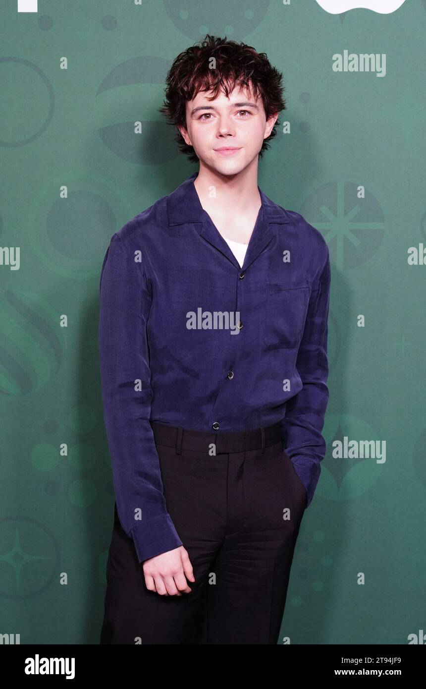 Jack Wolfe attends a Apple TV+ event to celebrate the launch of "Hannah ...