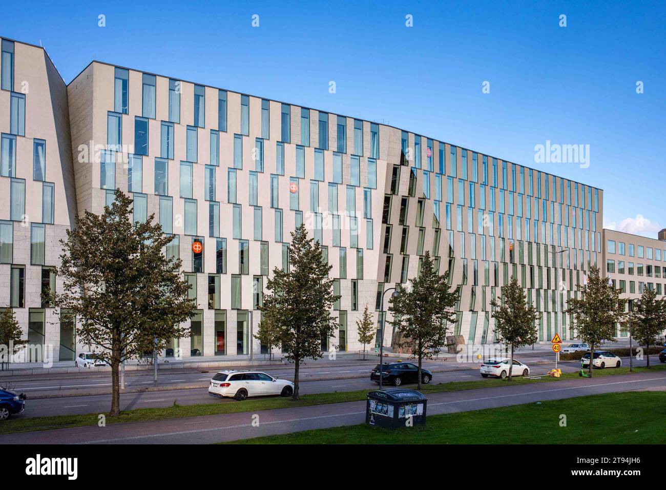 OP-ryhmä or OP Group headquarters at Gebhardinaukio 1 in Vallila ...