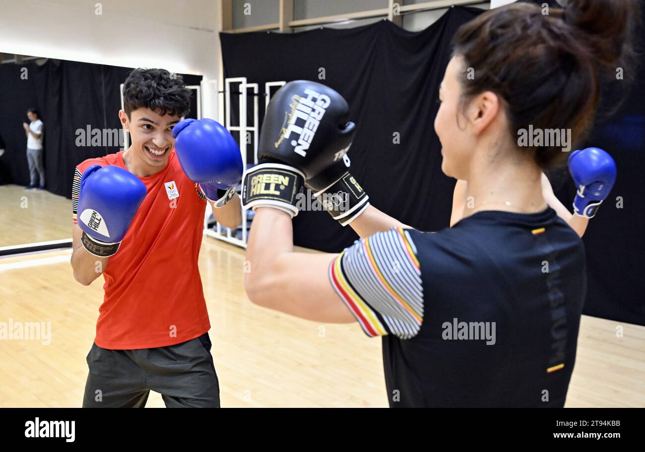 Belek, Turkey. 22nd Nov, 2023. athlete Jonathan Sacoor and athlete ...