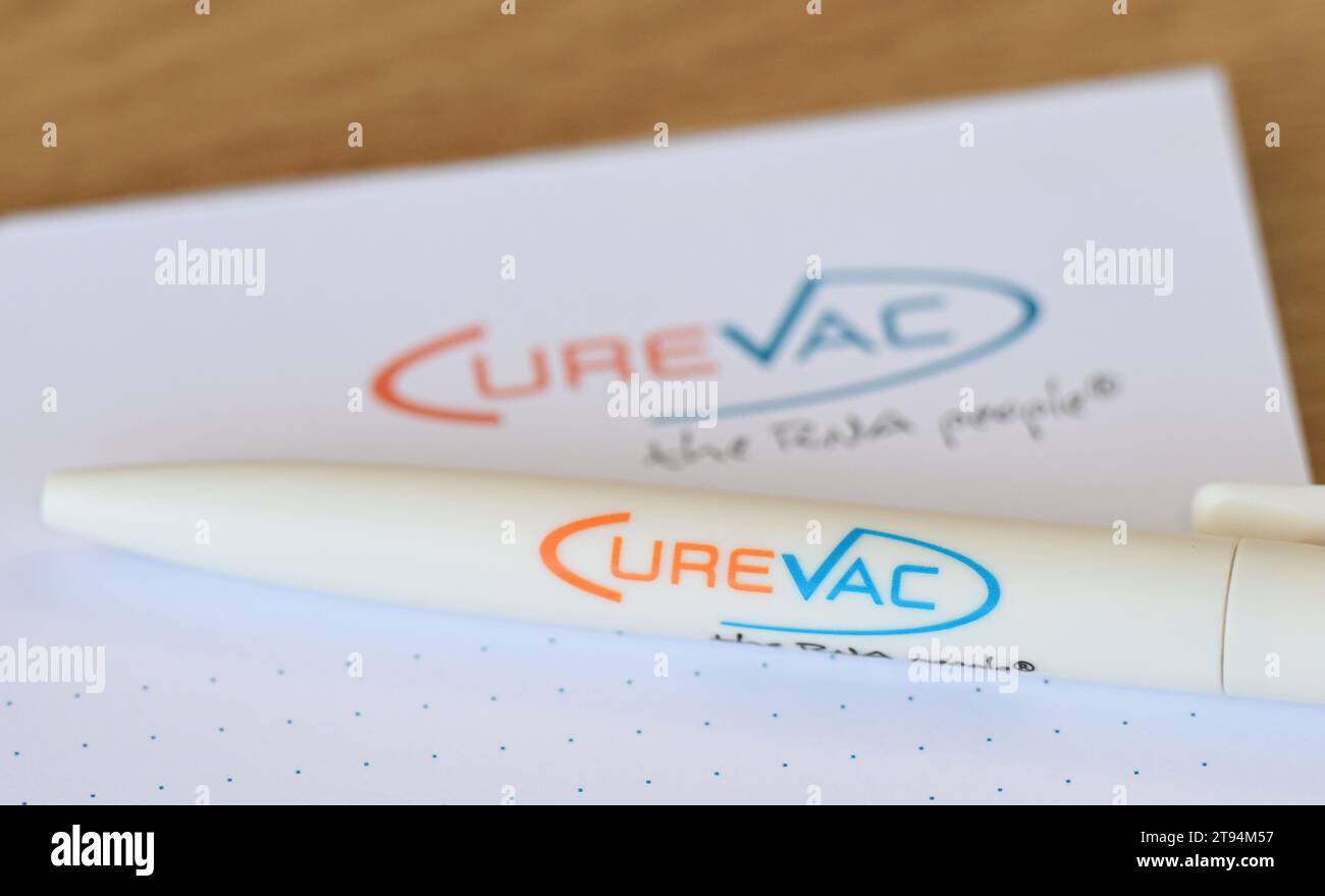 20 November 2023, Baden-Württemberg, Tübingen: The logo of the ...