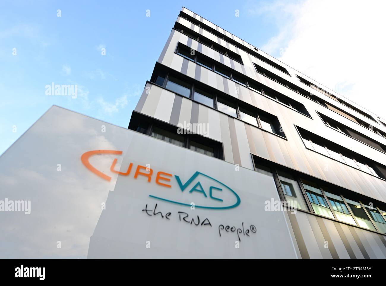 Curevac company logo hi-res stock photography and images - Alamy