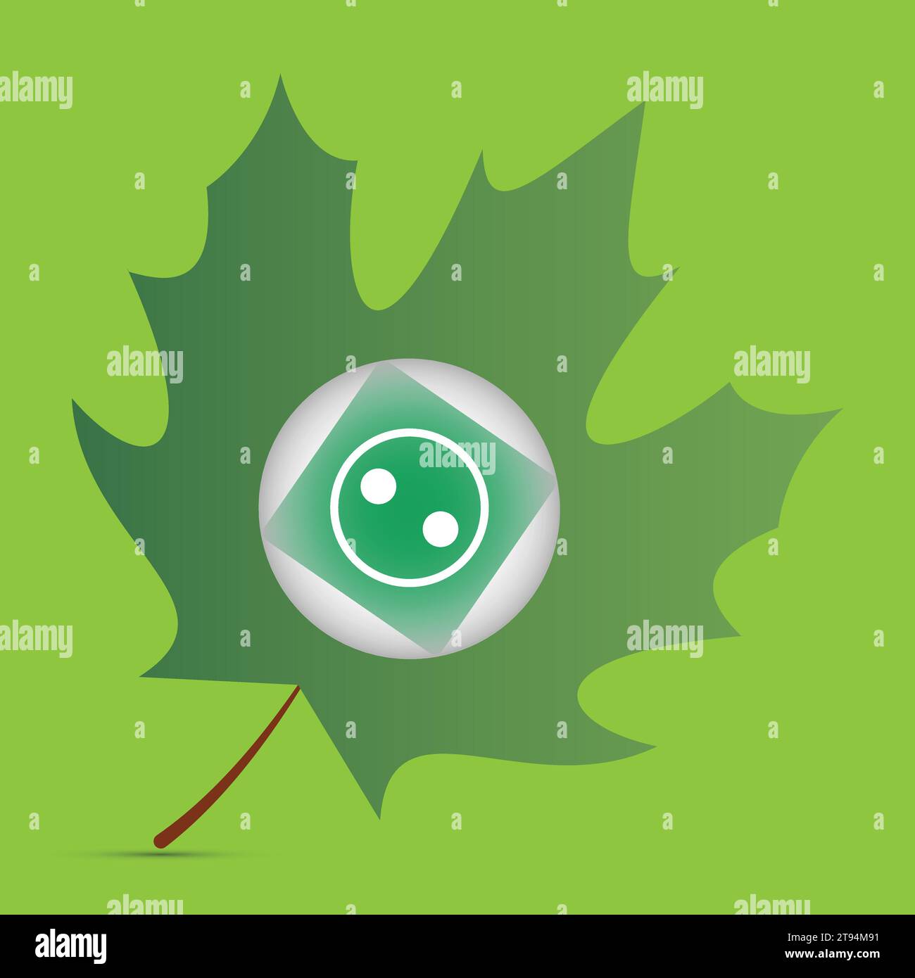 Power Socket Symbol Stock Vector Images Alamy