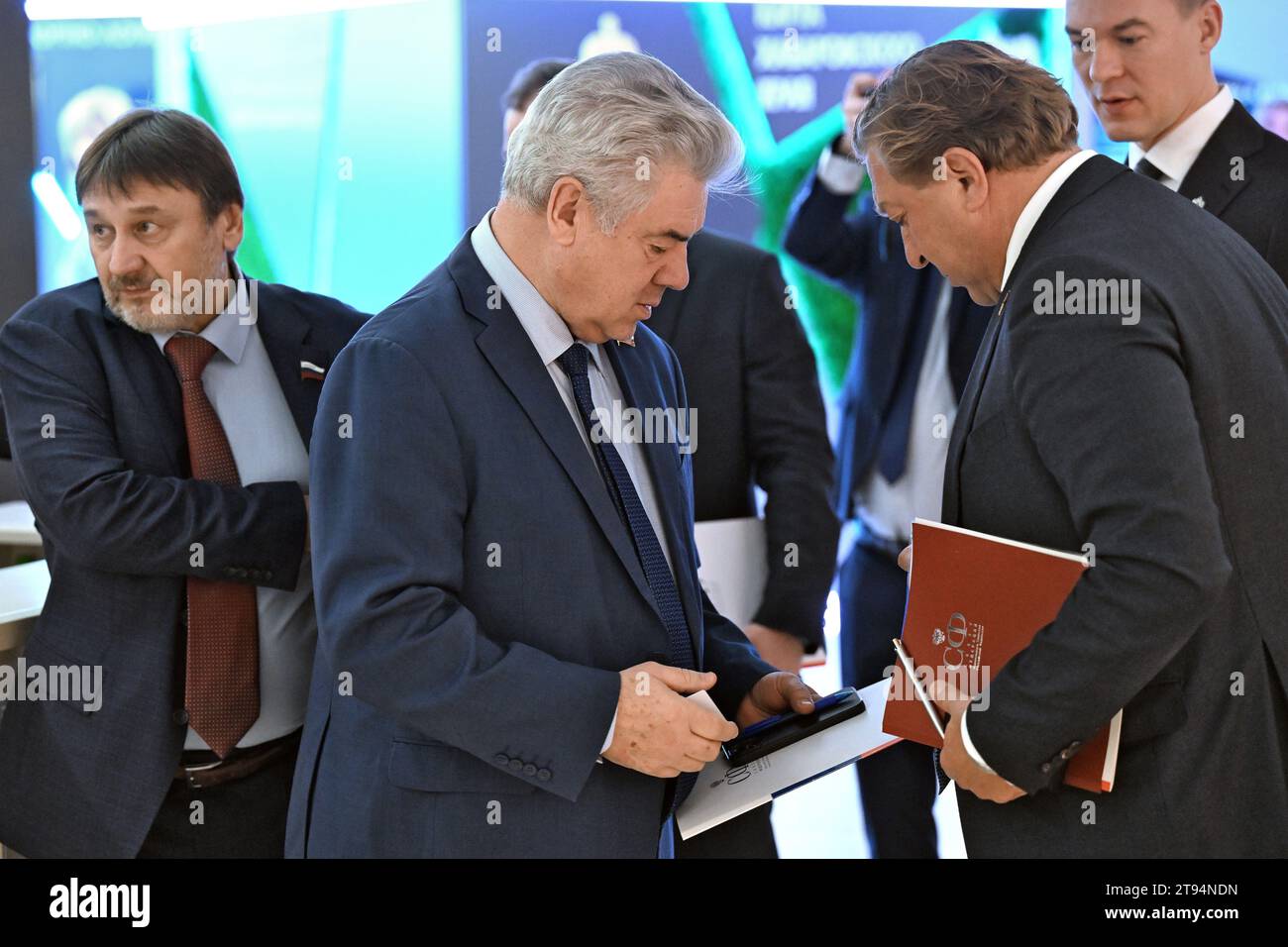 Moscow, Russia. 22nd Nov, 2023. Plenary meeting of the Federation ...