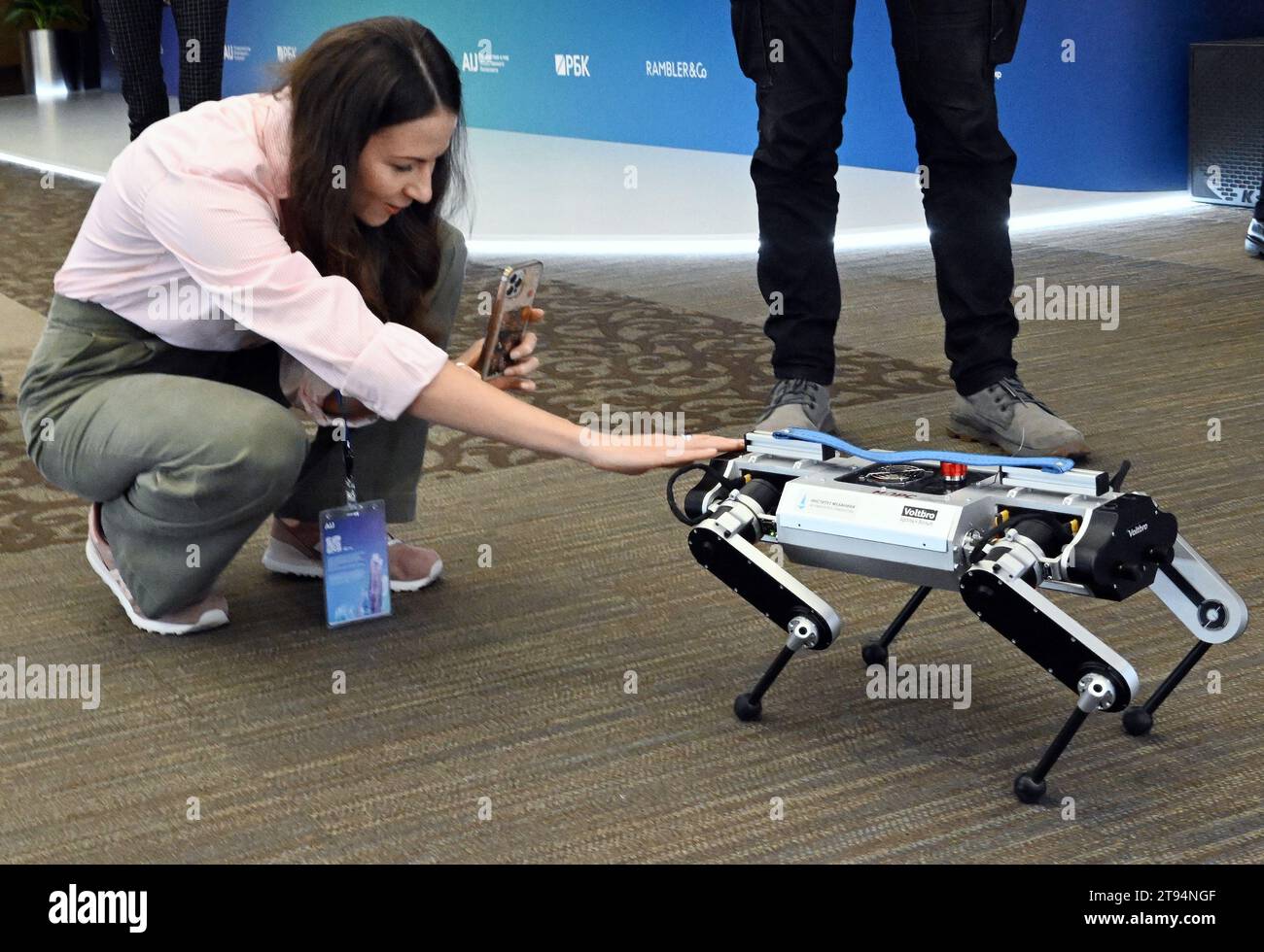 Moscow, Russia. 22nd Nov, 2023. The eighth international conference ...