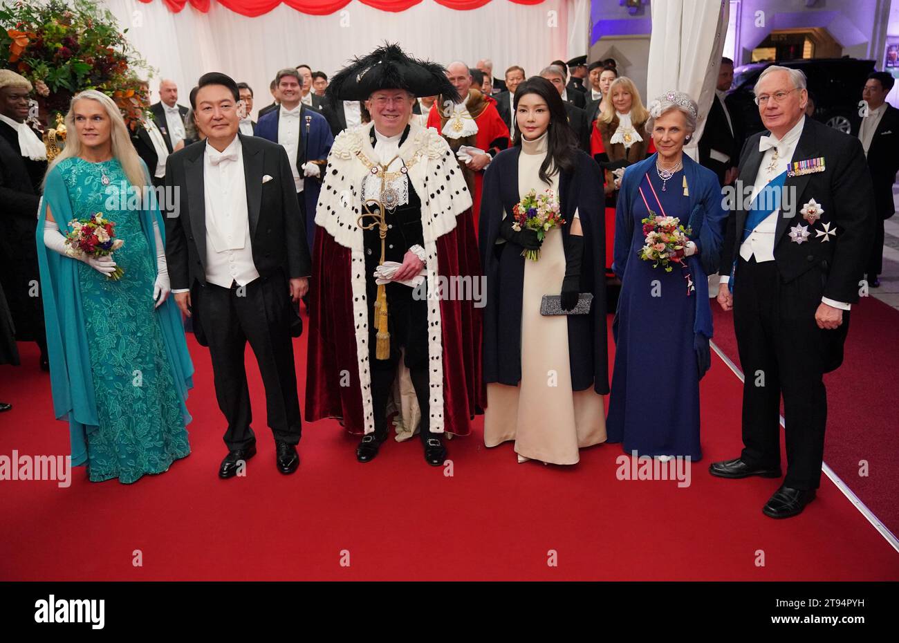 Lord Mayor of the City of London Professor Michael Mainelli with his ...