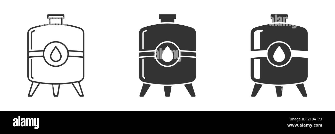 Water tank icon. Vector illustration Stock Vector Image & Art - Alamy