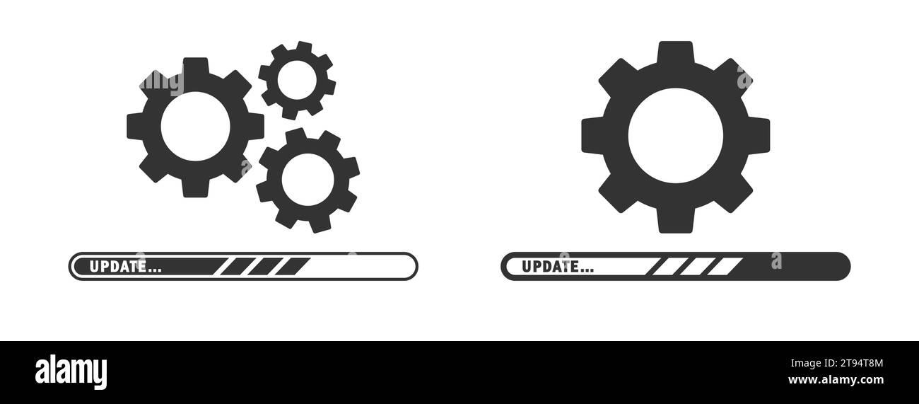 Software update icon. Vector illustration Stock Vector Image & Art - Alamy