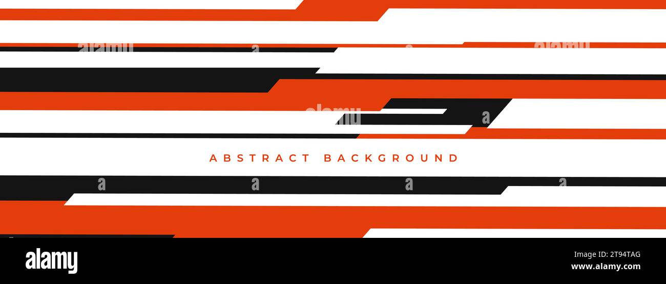 Abstract modern wide banner background design with horizontal modern ...