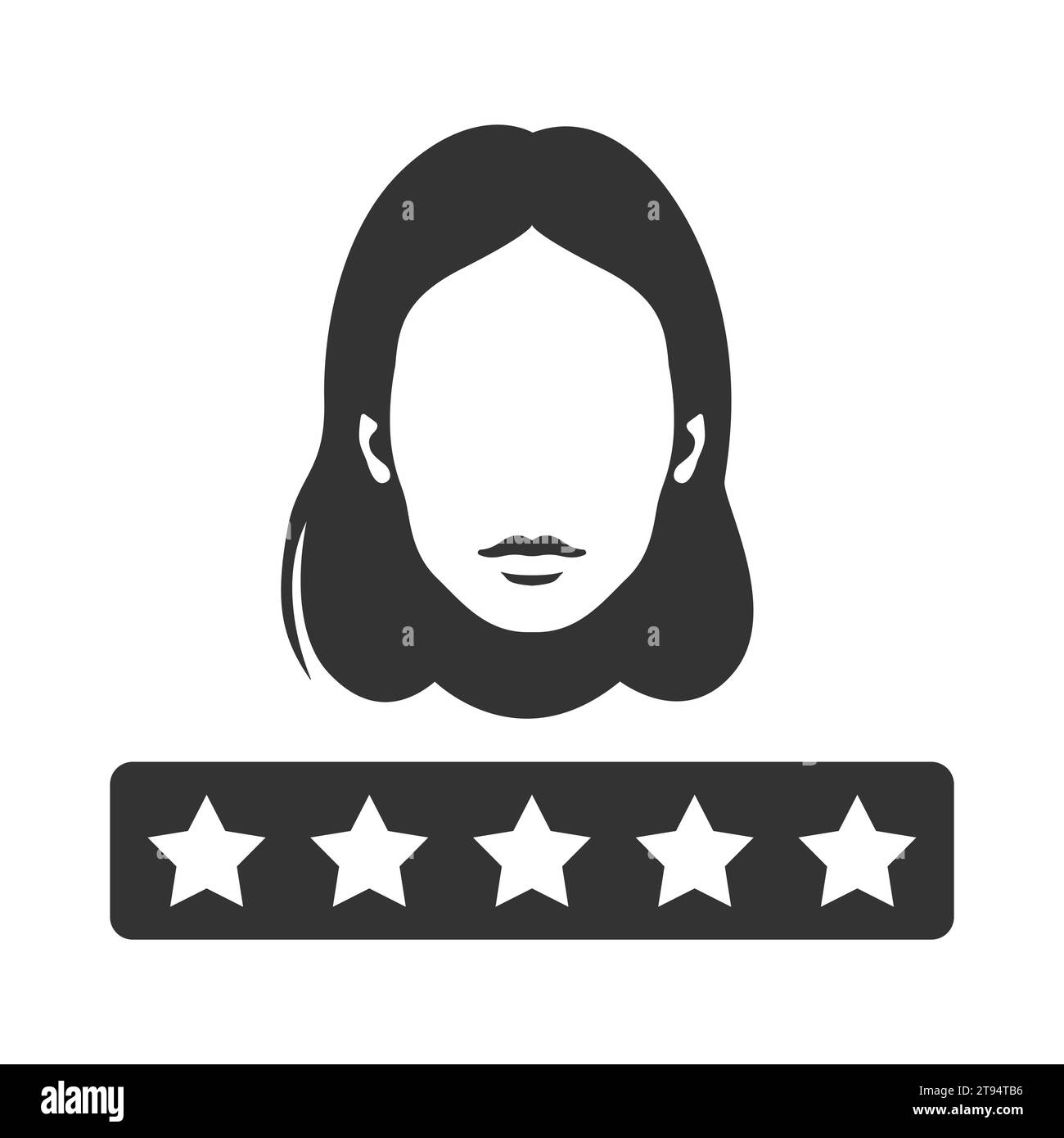 Female customer vector vectors hi-res stock photography and images - Alamy