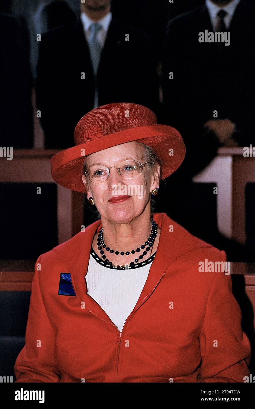 Copenhagen, Denmark /20 May 2003/.H.M.The Queen Margrethe II of Denmark ...