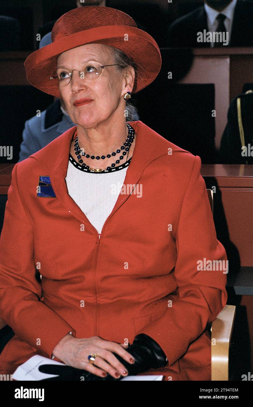 Copenhagen, Denmark /20 May 2003/.H.M.The Queen Margrethe II of Denmark ...