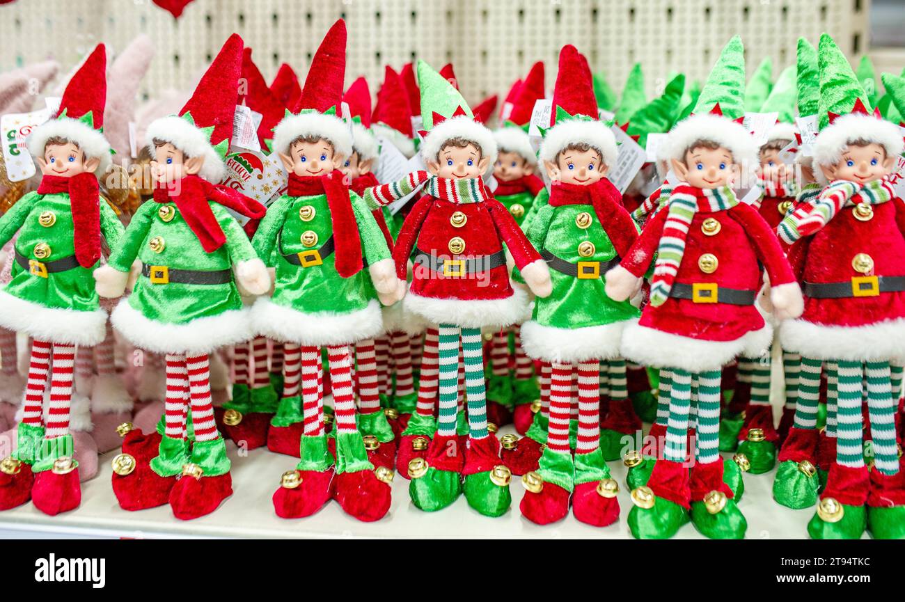 Elf on the shelf white background hi-res stock photography and images ...