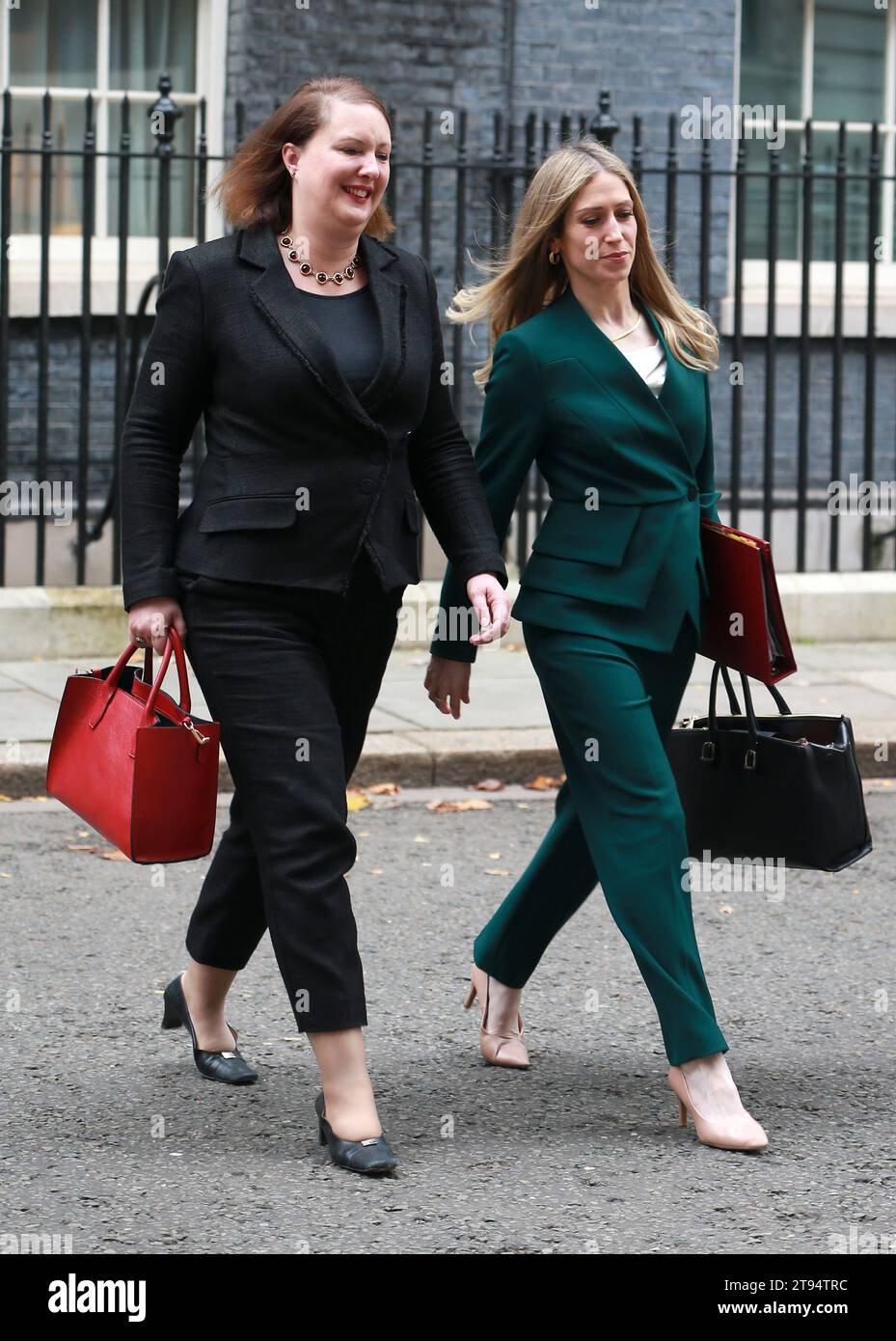 London, UK. 22nd Nov, 2023. Education Secretary Gillian Keegan and ...