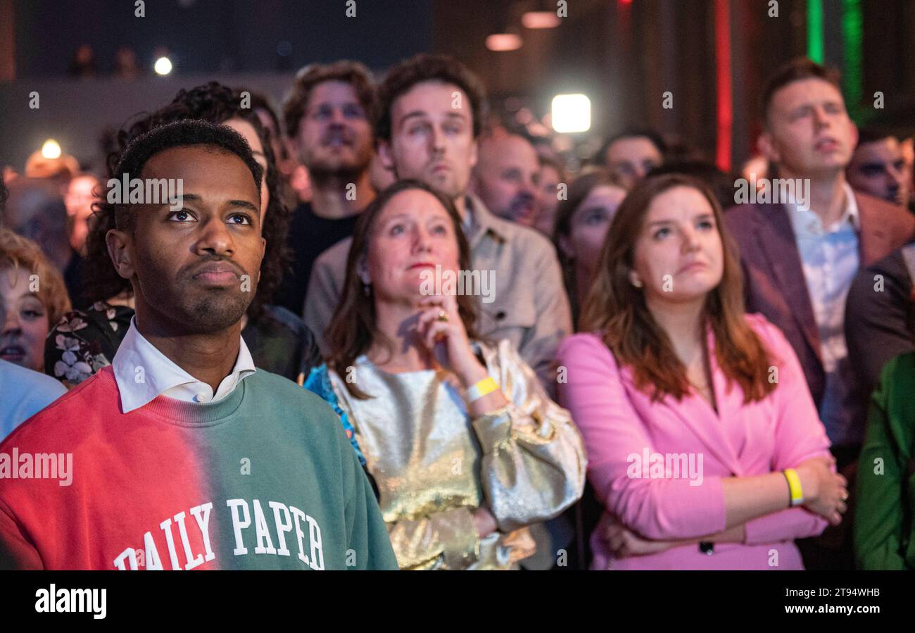 Amsterdam The, Netherlands. 22nd Nov, 2023. Dutch parliamentary ...
