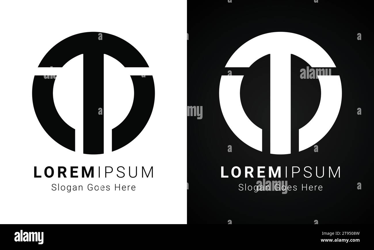 Luxury Initial TO or OT Monogram Text Letter Logo Design Stock Vector Image & Art - Alamy