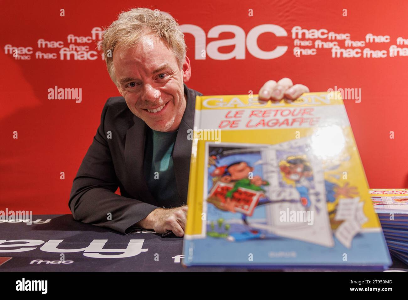 Paris, France. 22nd Nov, 2023. Canadian comic strip artist Marc ...