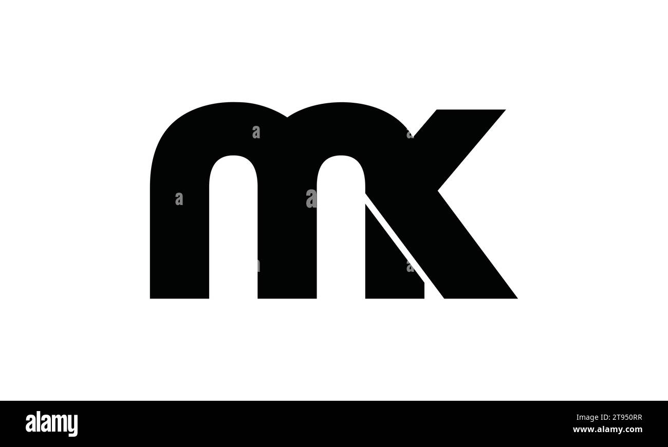 Letter mk logo hi-res stock photography and images - Alamy