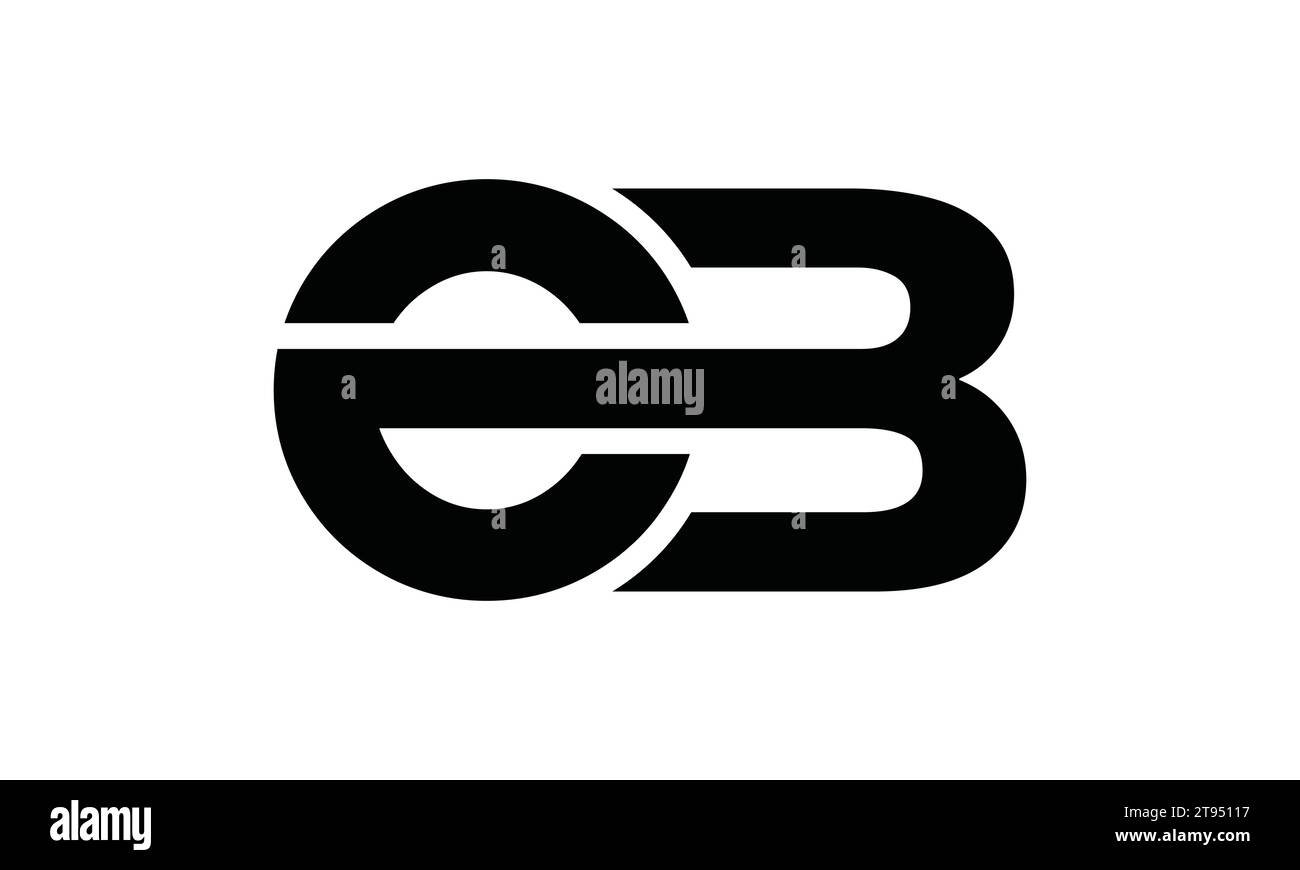 Initial letter cb Cut Out Stock Images & Pictures - Alamy