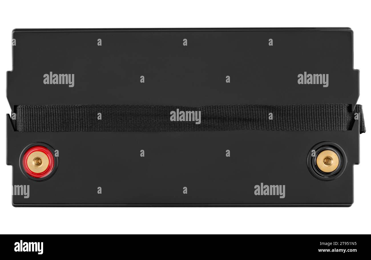 industrial battery, high capacity, on white background in insulation ...