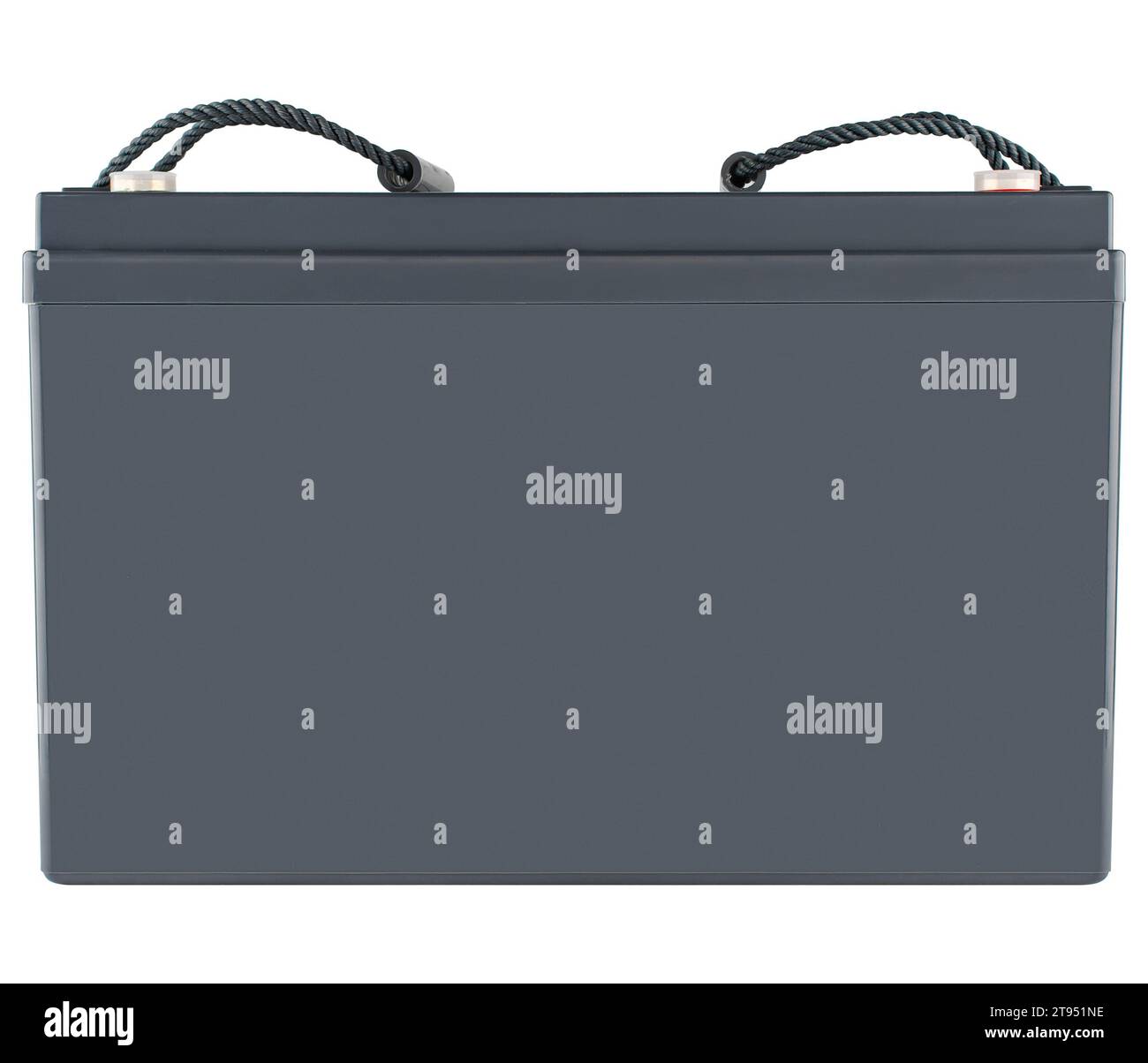 industrial battery, high capacity, on white background in insulation ...