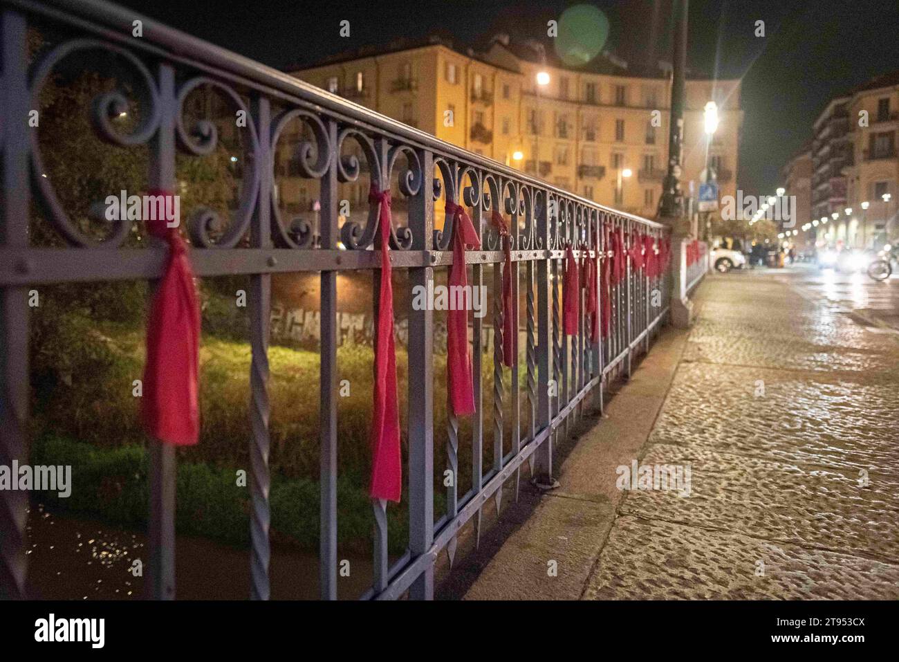 Torino, Turin, Italy. 21st Nov, 2023. A moment of the march in the ...