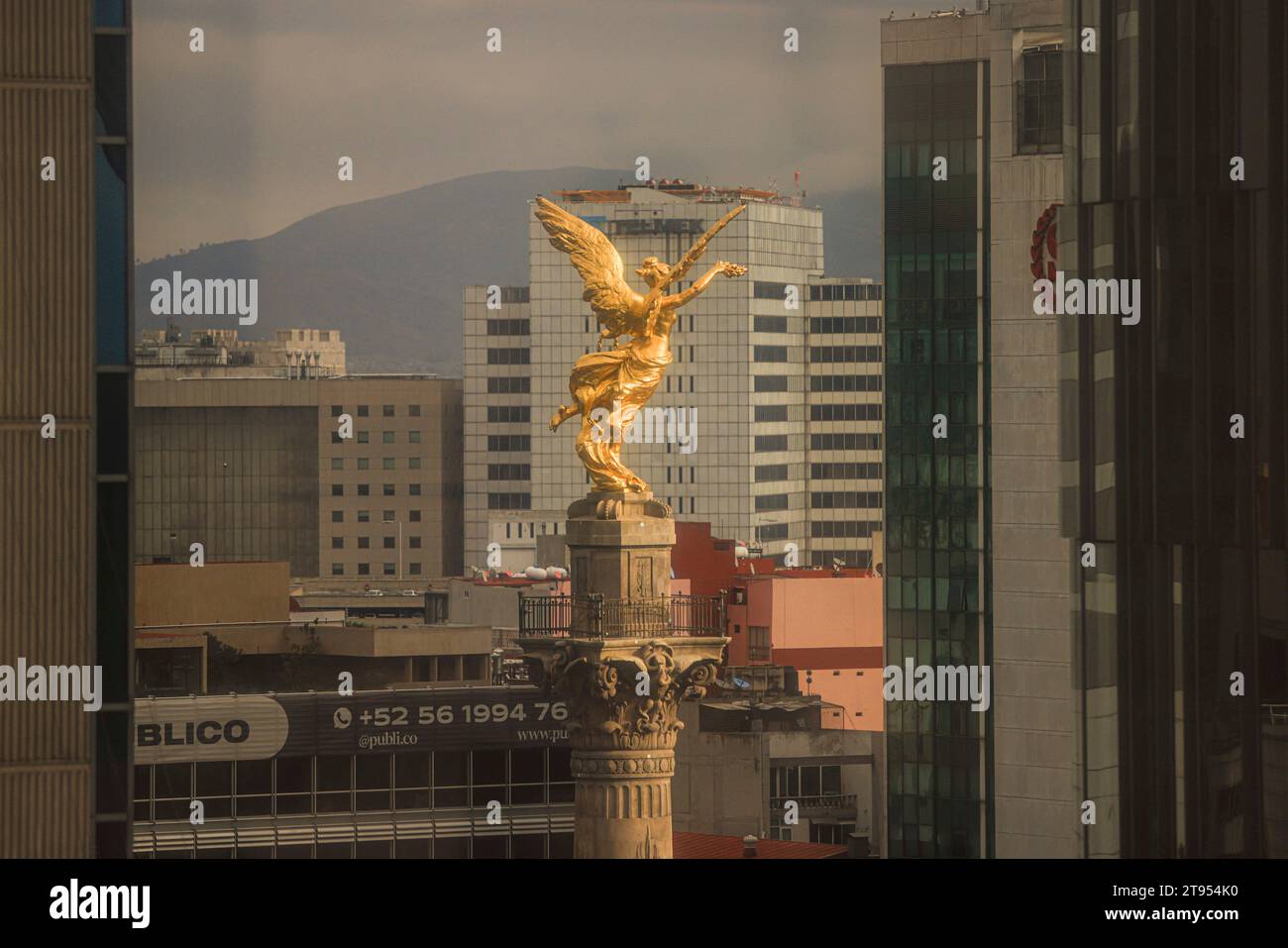 Monument to the Independence of Mexico. The Angel or The Angel of ...