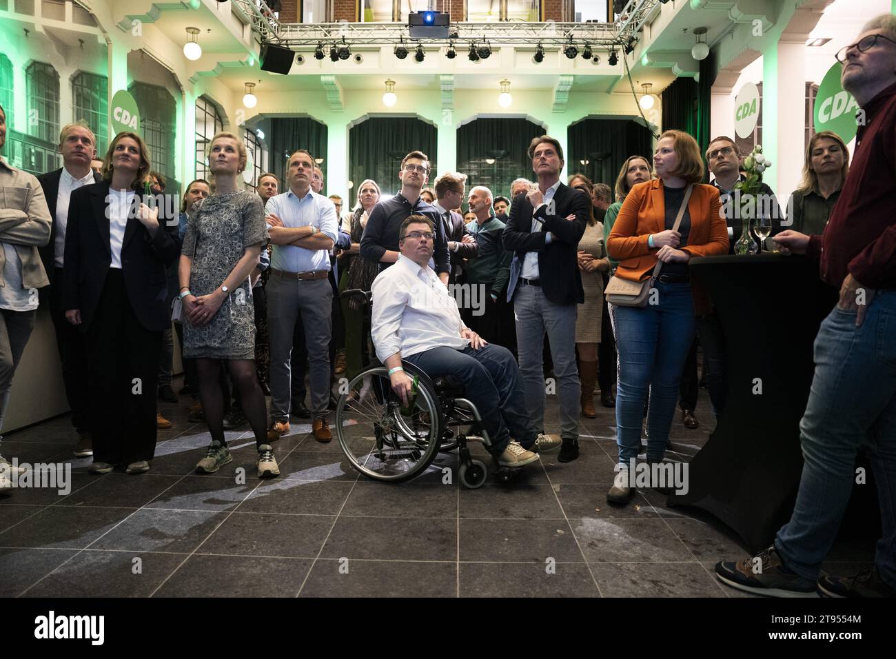 THE HAGUE - CDA party members are following the results of the House of ...