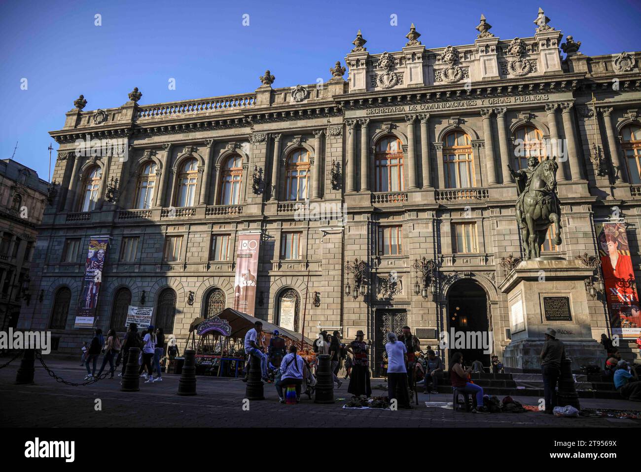 National Museum of Art MUNAL or Old Palace of the Secretariat of ...