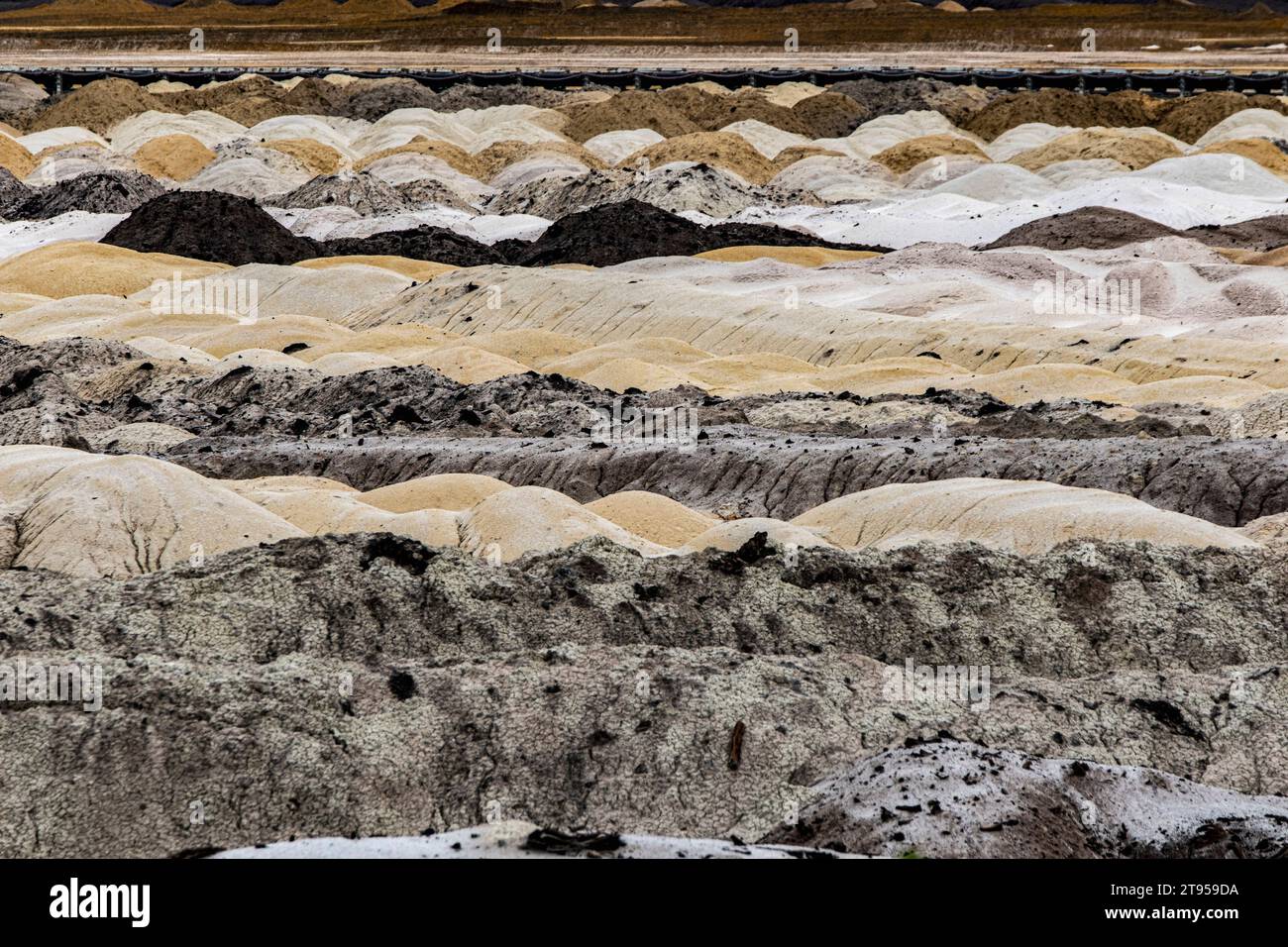 coal surface mining Welzow-Sued der Lausitz Energie Bergbau AG (LEAG ...