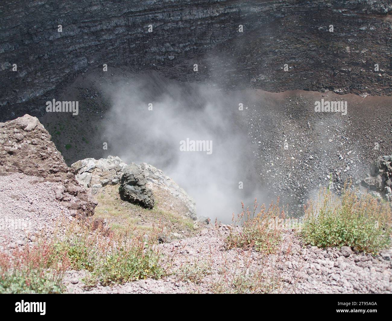 active volcano, caldera, campania, campanian volcanic arc, cliff ...