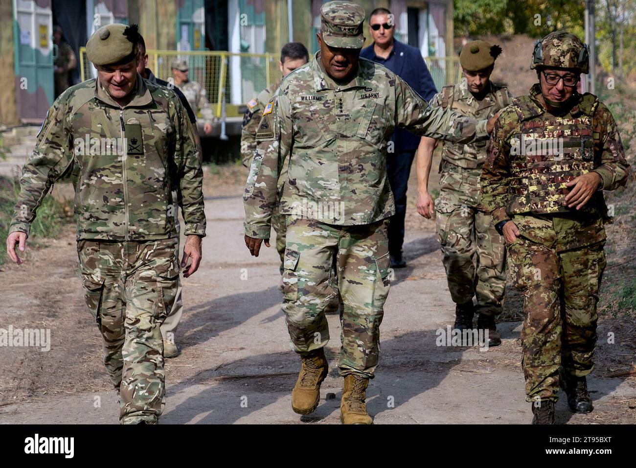 Romania. 18th Oct, 2023. Gen. Darryl Williams, commander US Army Europe ...