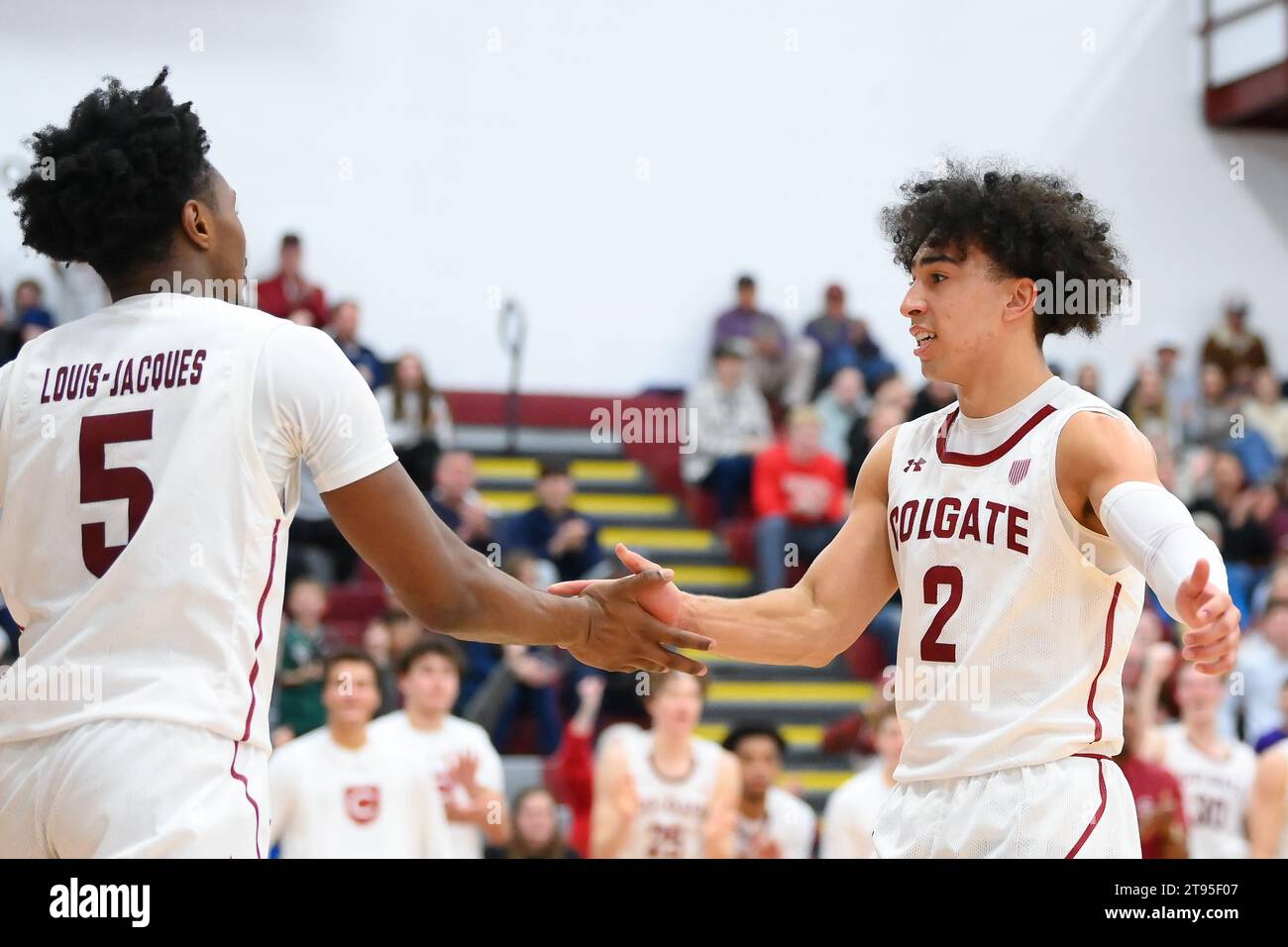 November 22, 2023: Colgate Raiders guard Nicolas Louis-Jacques (5 ...