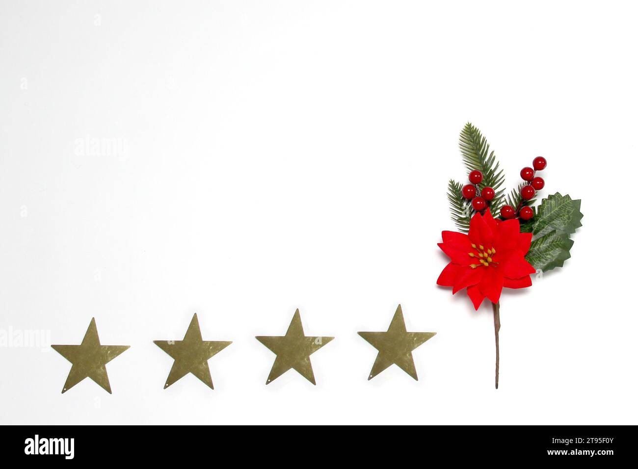 Sparkling stars as decorated frame for Christmas messages with ...