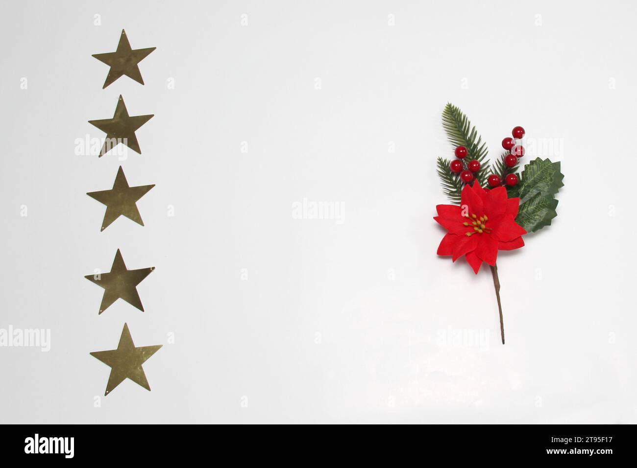 Sparkling stars as decorated frame for Christmas messages with ...